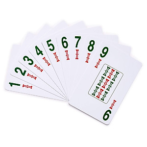 Yellow Mountain Imports American Mah Jongg (Mahjong) Playing Cards - 178 Card Set