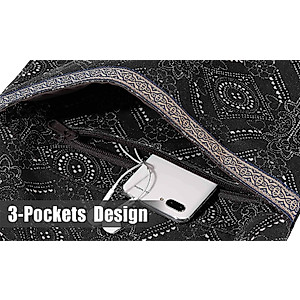 IUGA Yoga Mat Bag with Large Size Pocket & Inner Zipper Pocket, Yoga Carrier Bag Fit Most Yoga Mat Size