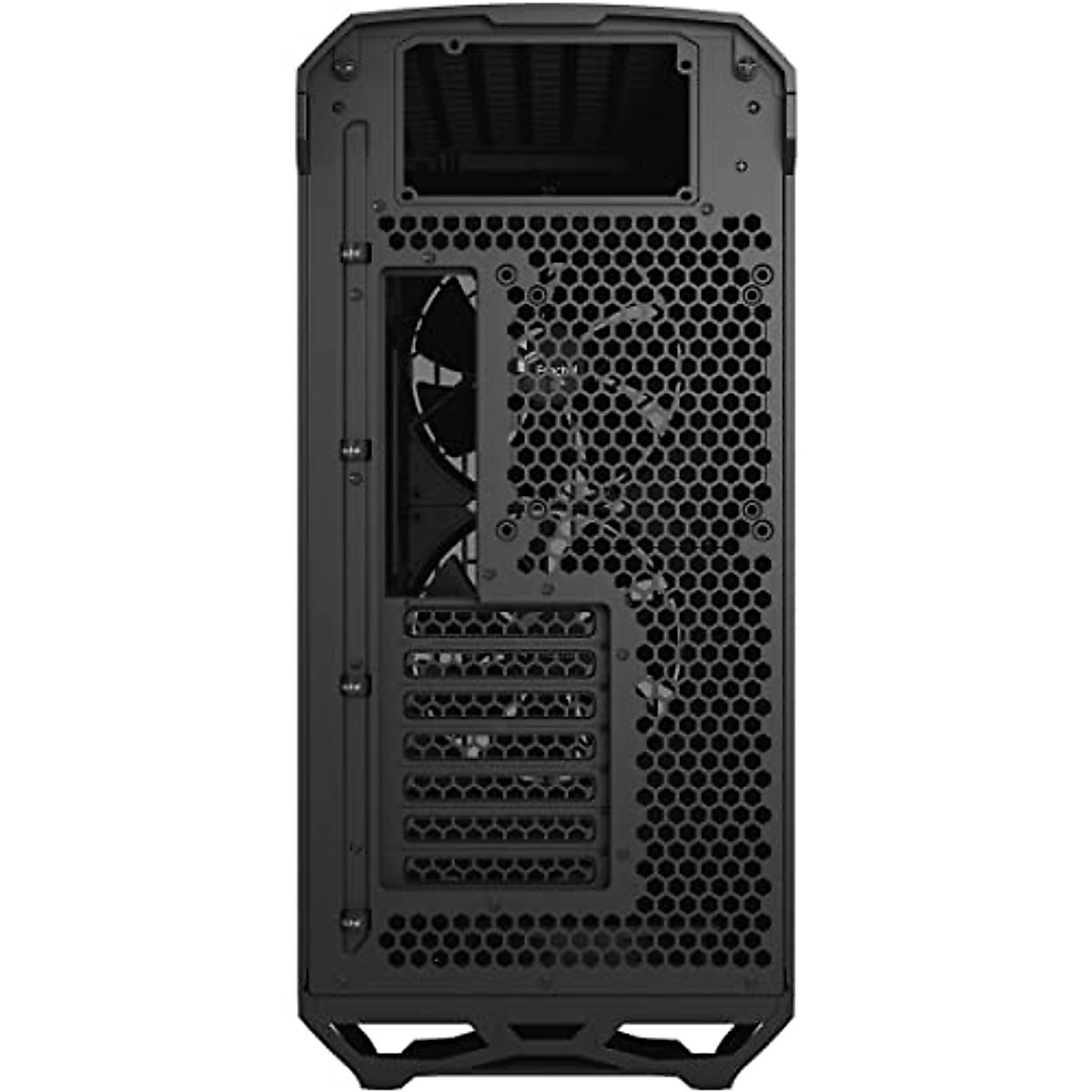 Fractal Design Torrent Black - Solid Side Panel - Open Grille for Maximum air Intake - Two 180mm PWM and Three 140mm Fans Included - Type C - ATX Airflow Mid Tower PC Gaming Case