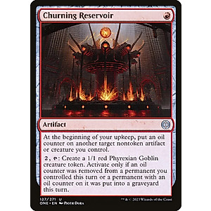 Magic: the Gathering - Churning Reservoir (127) - Phyrexia: All Will Be One