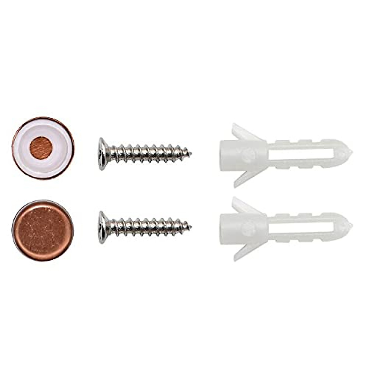 Dianoo 27.5cm Bronze Wine Glass Rack Under Cabinet, Gold Wine Glass Holder Under Shelf, Stemware Rack, Wine Glasses Storage Hanger, 1 Row