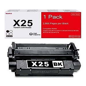 BIGSPCE X25 8489A001AA Toner Cartridge 1-Pack Compatible X25 Black Toner Replacement for Canon X25 imageCLASS MF3110 MF3111 MF3240 MF5530 MF5550 MF5730 MF5750 MF5770 Printer