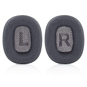 Link Dream Replacement Ear Cushion for AirPods Max Memory Foam with Protein Leather Magnetic Ear Pads for AirPods Max (Black)
