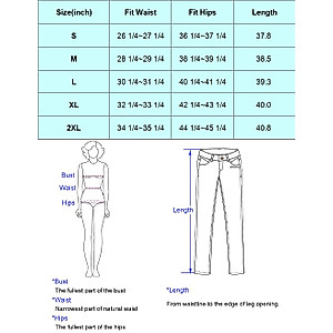 GRACE KARIN Women Pants Striped High Waist Pants Casual Paper Bag Pants with Pockets XL