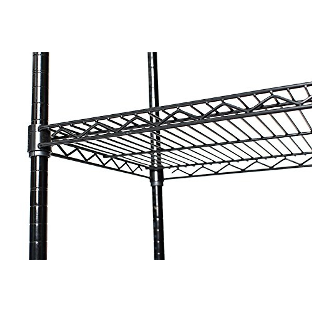 18" Deep x 30" Wide Individual Black Wire Shelf