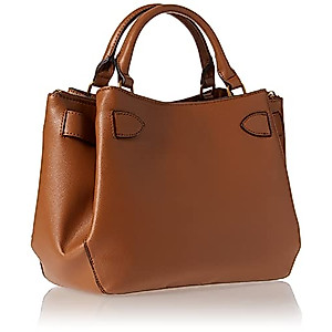 NINE WEST ARIA Satchel, Saddle TAN