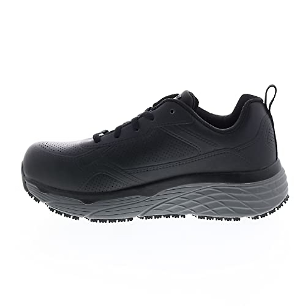 Skechers Work Max Cushioning Elite SRRalip Work Sneaker Womens Oxford 85 BM US Black