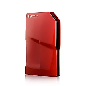 Mercku M6 Wi-Fi 6 Router for Wireless Internet Mesh Wi-Fi System 1 Pack up to 3,000 Sq.Ft. Can Add More Units to Form a Mesh Wi-Fi System, Dual-Band Gigabit Router, App Control, AX1800, Maroon Red