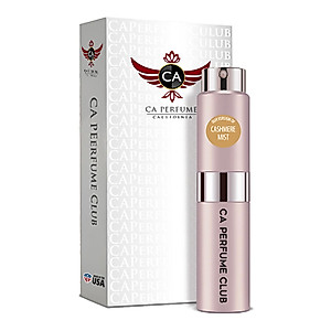 CA Perfume Impression of Cashmere Mist For Women Replica Version Fragrance Dupes Eau de Parfum Spray Refillable Atomizer Bottle 0.27 Fl Oz/8ml-X1