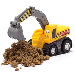 Laxdacee Pull Back Car,12 Pack Assorted Mini Plastic Construction Vehicle Set, Car Truck Toy for Kids, Boy, Girl, Child Birthday Party Favors, Goody Bag, Prizes, Pinata Filler Supplie