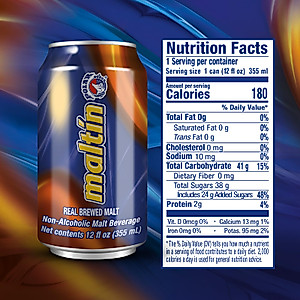 Maltin Polar Non-Alcoholic Malt Beverage – Natural Cane Sugar Drink (6-Pack)