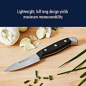 HENCKELS Statement Razor-Sharp 2-pc Chef Knife Set, German Engineered Informed by 100+ Years of Mastery, Black/Stainless Steel