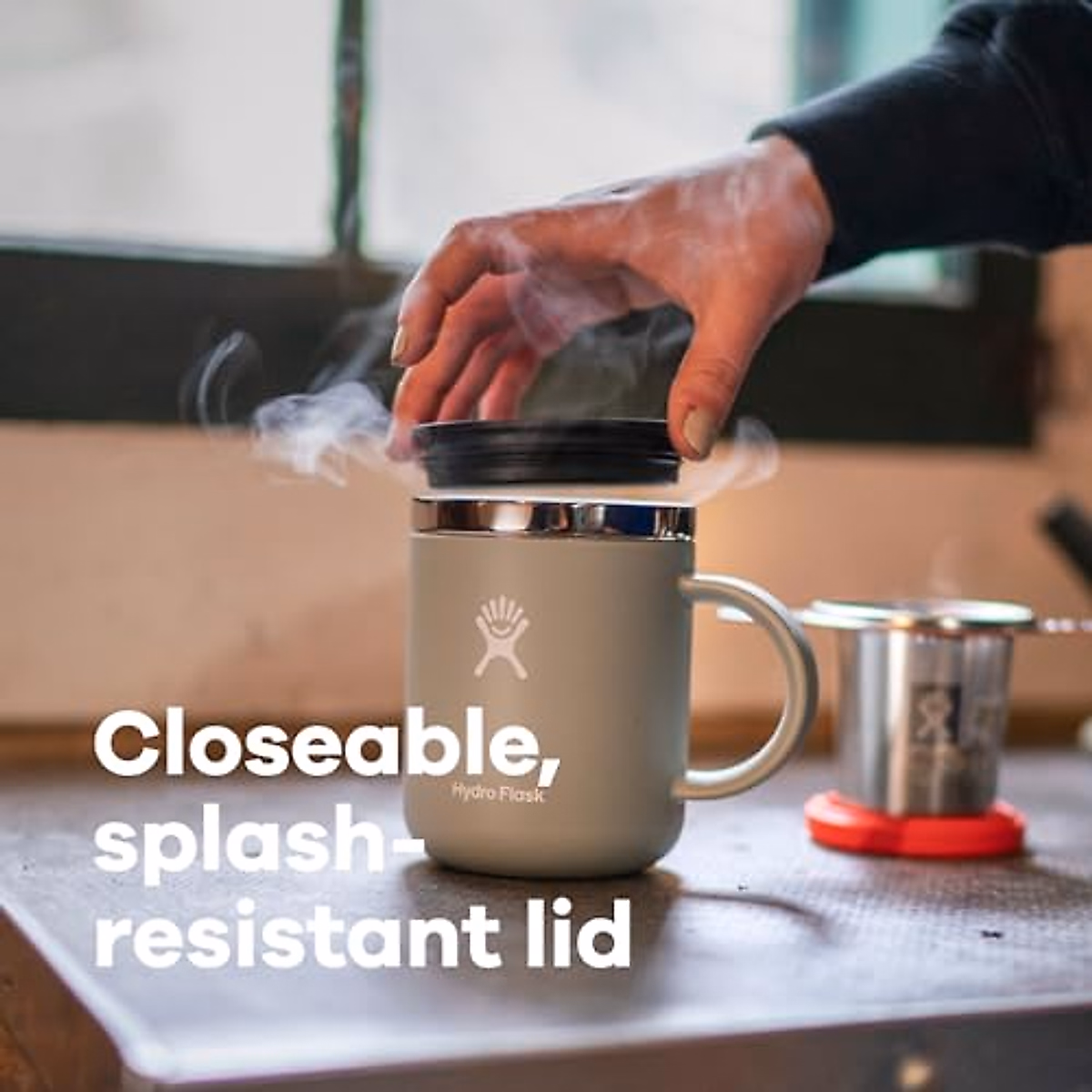 Hydro Flask 12 OZ Mug Birch, Stainless Steel