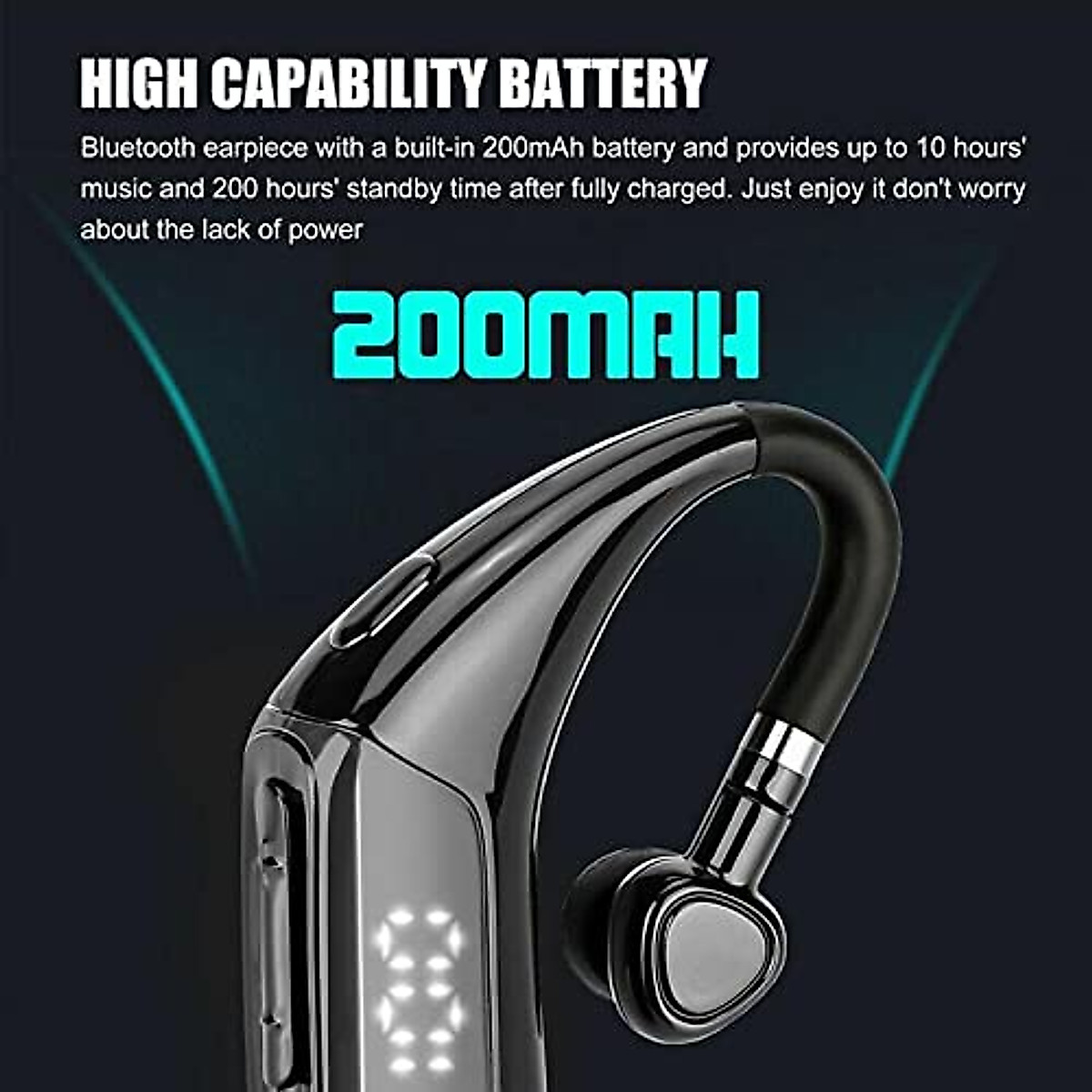 Baby Teeth Earphones Bluetooth 5.0 headphones LED Power Display Noise Cancelling Sports Handsfree Wireless Headset Business Headset