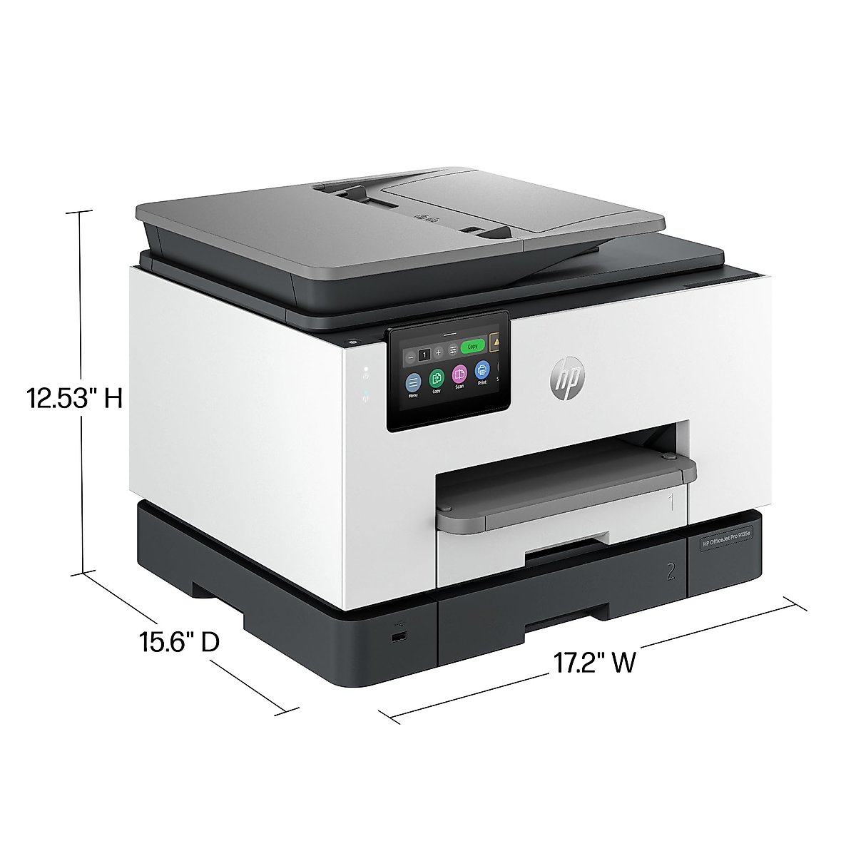 HP OfficeJet Pro 9135e All-in-One Printer, Color, Printer-for-Small Medium Business, Print, Copy, scan, fax, Wireless 3 months of Instant Ink included; Two-Sided Printing; Two-Side