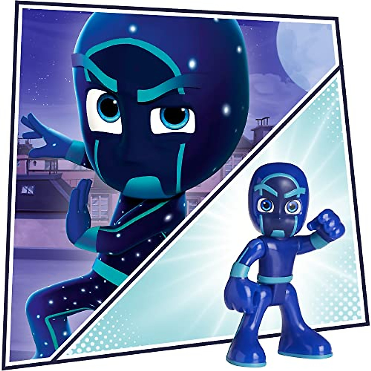 PJ Masks Ultimate Villain Collection Preschool Toy, Figure Set with 6 Action Figures and 11 Accessories for Kids Ages 3 and Up (Amazon Exclusive)