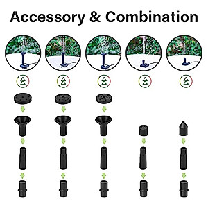 Biling Solar Bird Bath Fountain with Panel, Upgrade 200L/H Solar Fountain Water Pump Kit, Solar Powered Fountain Pump outdoor for Bird Bath Pond Garden Pool Fish Tank Aquarium