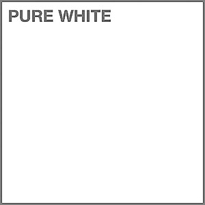 Bush Furniture Universal 2 Shelf Bookcase in Pure White
