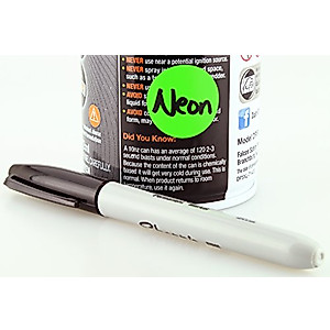 ChromaLabel 1 Inch Round Label Permanent Color Code Dot Stickers, 1000 Labels per Roll, Fluorescent Green