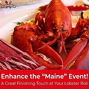 Cracker, Mallet and Sheller Seafood Combo Set 1Pk. All in One Pack Perfect for Eating Crab, Lobster, Crawfish or Deveining Shrimp. BPA Free Party Supplies for Feasts, Boils and Themed Restaurants.