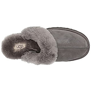 UGG Women's Disquette Slipper, Charcoal, 8
