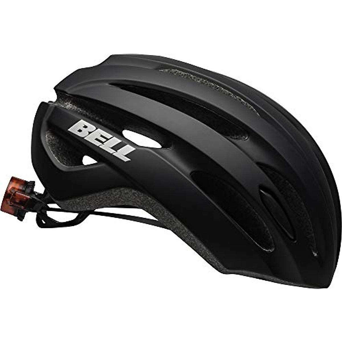 Bell Avenue MIPS LED Adult Road Bike Helmet (Matte/Gloss Black (2020), Universal Adult (54-61 cm))