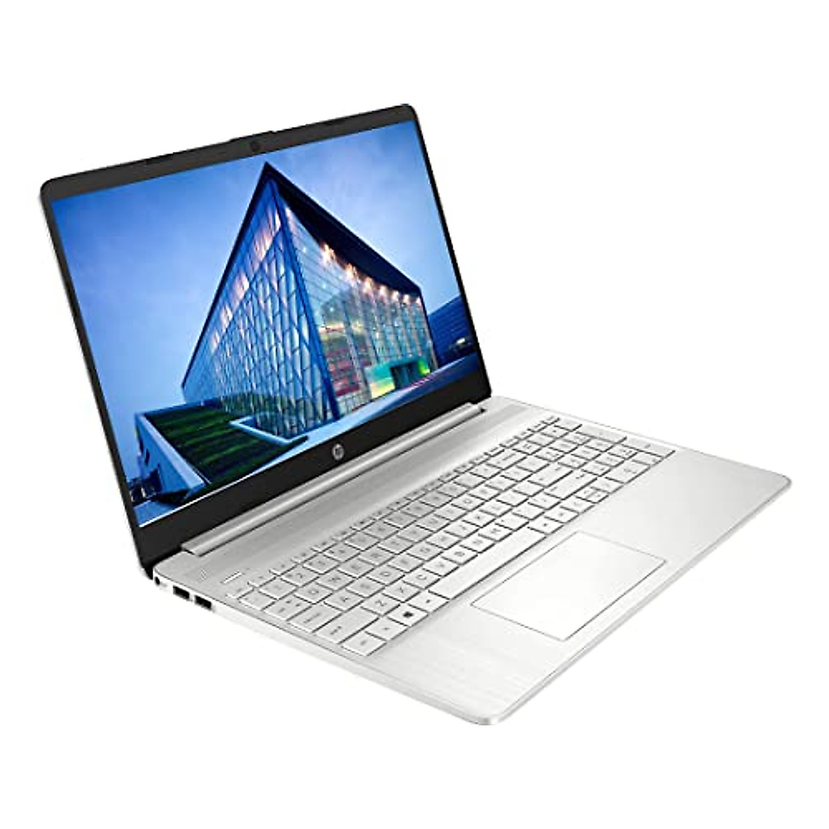 HP 15.6" FHD IPS Touchscreen Laptop, 11th Gen Intel Core i7-1165G7 Processor, 12GB DDR4 RAM, 256GB SSD, Intel Iris Xe Graphics, 720p HD Webcam, Windows 11, Silver, 32GB Hotface USB Card