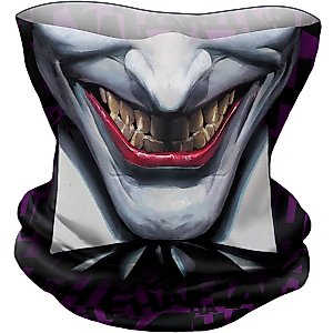 DC Comics - Joker - Ha Ha Ha - Multifunctional Face Wraps - L Black