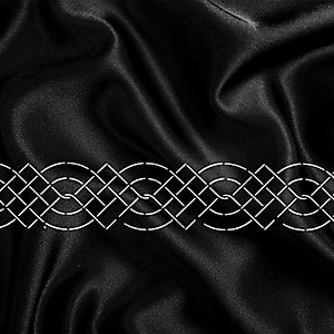 Ciieeo Quilt Stencil 2Pcs Quilting Creations Stencils for Machine and Hand Quilting Quilt Plastic Stencils for Borders