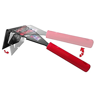 Trim Puller for Baseboard Tile Removal Tool Heavy Duty Pry Bar, Flat Pry Bar for Commercial Work, Molding, Siding and Flooring Removal