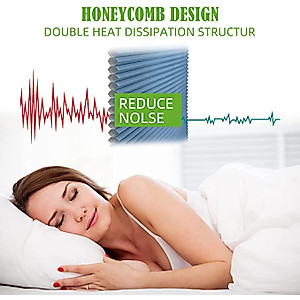 Zshine Motorized Cellular Shades Cordless Honeycomb Blinds Full Blackout Fabric Window Shades for Skylight