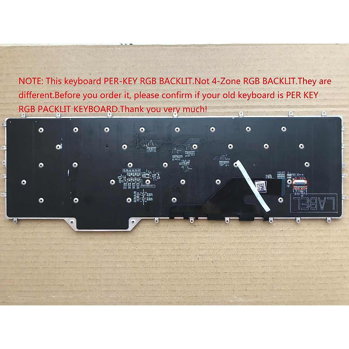 Original New for Dell Alienware m17 R3 17.3 inch FHD Gaming Laptop Per-Key RGB Keyboard Backlit US White