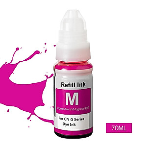 Printers Jack Compatible Canon GI-290 Refill Ink Bottle Kit for Canon PIXMA G4200, PIXMA G3200, PIXMA G4210, PIXMA G2200, PIXMA G1200 Printers