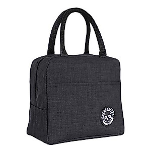 DEABOLAR NW Lunch Bag Insulated Lunch Bag Women or Men，Waterproof and Reusable Lunch Box for Women Men OfficeChildrenSchool Picnic，High Capacity Striped Lunch Bags for Women or Men