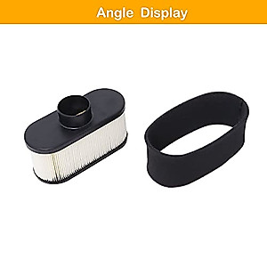 Podoy 11013-7049 Air Filter with 11013-7046 Pre Filter for compatible with Kawasaki 11013-704 99999-0384 102-442 Lawn Mower with Pre Filter