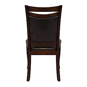 Lexicon Fontanelle Dining Chair (Set of 2), Dark Cherry