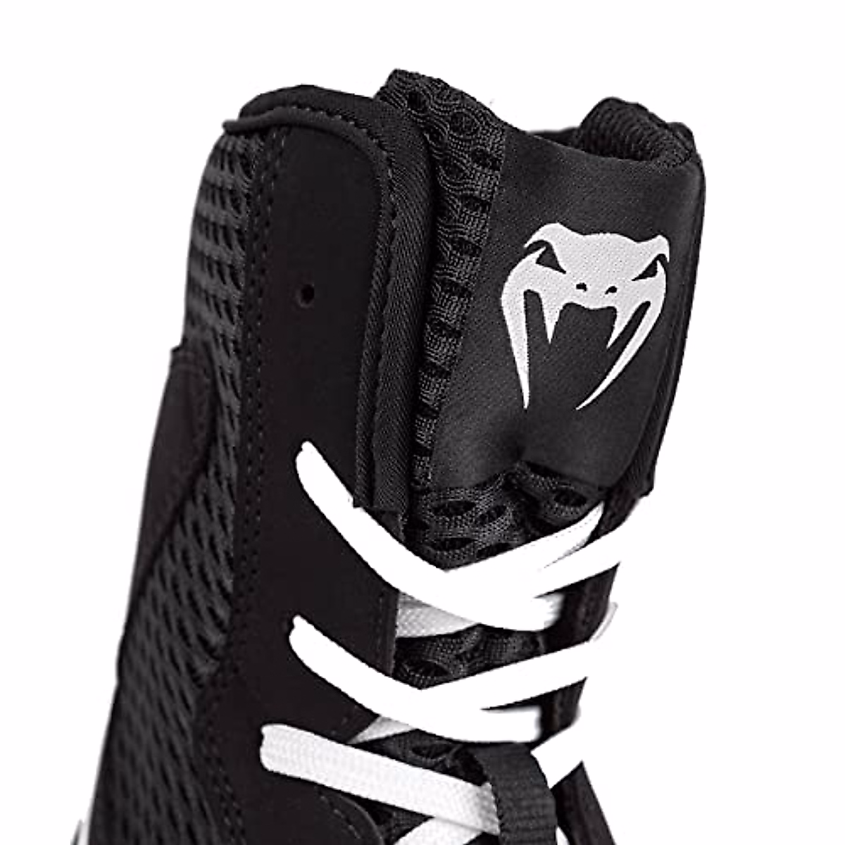 Venum Shoes Contender Boxing – Black/White, Black/White, 11 Men/12.5 Women US