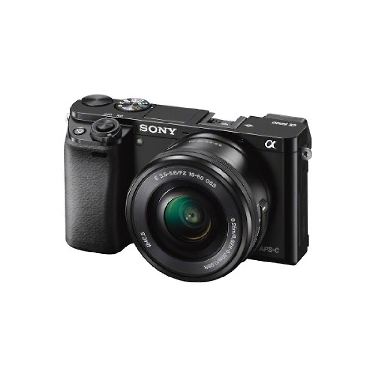 Sony Alpha a6000 Mirrorless Digital Camera with 16-50mm Power Zoom Lens (Renewed)