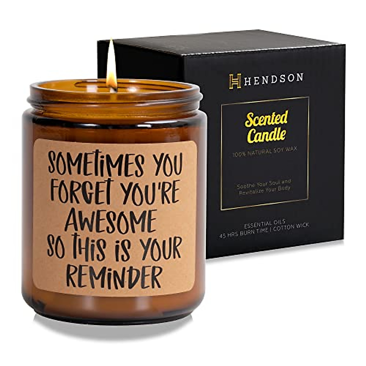 Thank You Gifts for Women - Stress Relief Gift Ideas for Friends, Coworkers, Boss, Employee, Mom, Mentor - Relaxing, Inspirational, Thoughtful, Birthday, Friendship, Scented Candles for Her