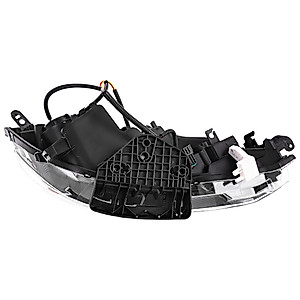 Evan Fischer Headlight Assembly Compatible with 2016-2018 Nissan Sentra Halogen S/FE+ S/SV Models Driver Side