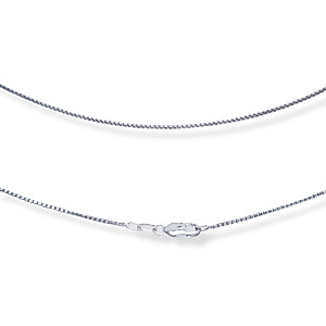 CRAFT WIRE 24 Inches 925 Sterling Silver 1.2mm Box Chain Necklace Made in ITALY
