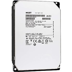 HGST Ultrastar HE6 HUS726060ALA640 (0F18335) 6TB 7200RPM 64MB Cache SATA 6.0Gb/s 3.5inch Enterprise Hard Drive - w/3 Year Warranty (Renewed)