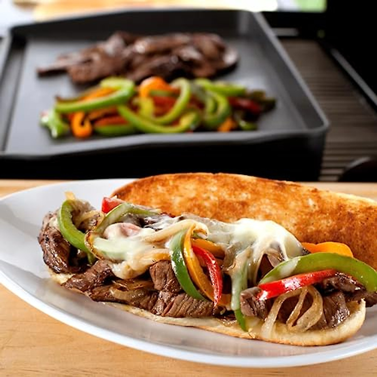 Durable Heavy Duty Griddle for 2 Burners Gas Burners and Stoves, Perfect for Outdoor Activities and Parties