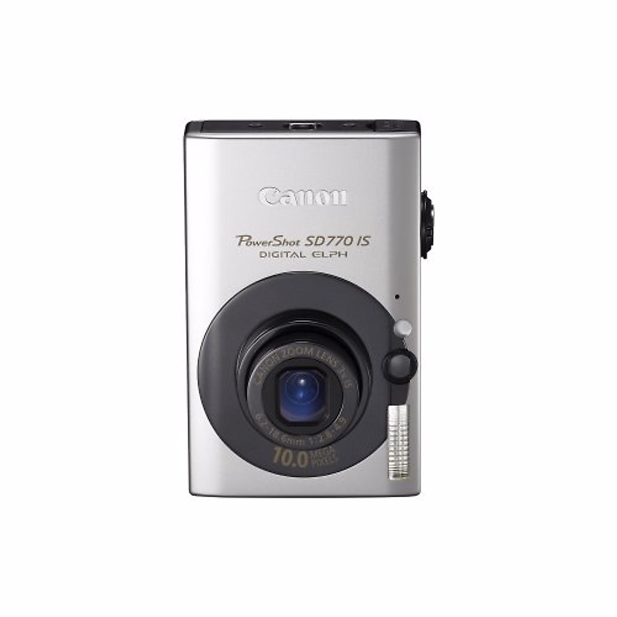 Canon PowerShot SD770IS 10MP Digital Camera with 3x Optical Image Stabilized Zoom (Black)