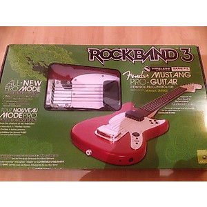 Rock Band 3 Wireless Fender Mustang PRO-Guitar Controller for Xbox 360