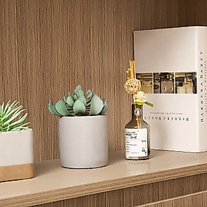 SinhRinh Drawer and Shelf Liner, 12IN x 20FT Non Slip Non Adhesive Cabinet Liner for Kitchen and Desk - Beige Ribbed