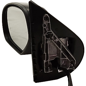 Kool Vue Driver Side Power Heated Mirror for Chevrolet Tahoe Suburban 1500 GMC Yukon 2007-2014 Power Fold With Signal Light, Blind Spot Light, Memory & Puddle Lamp; Without Auto-Dimming Textured