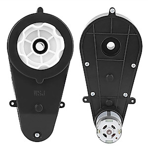 Motor Gear Box Electric Motor Gear Box, 20000/ 30000RPM Toy Electric Motor Gear Box or Electric Motor Gearbox Drive Engine Ride for Suitable for Remote Control Cars and Motorcycles, ATV, Child Vehicle