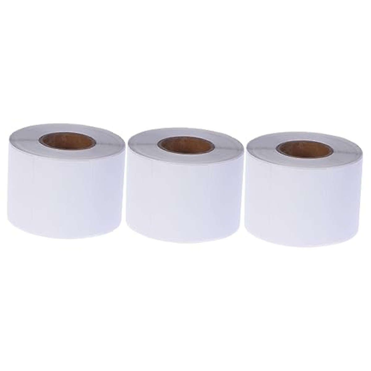 Ciieeo 3pcs Thermal Sticker Labels Thermal Sticker Paper Thermal Paper Labels Shipping Supplies Printable Tags Blank Sticker Printer Clear Sticker Paper White Labeling Heat Sensitive 4X