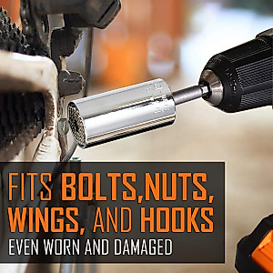 BIIB Universal Socket Tools Cool Gadgets for Men, Birthday Gifts for Men, Mens Gifts Super Socket Fathers Gifts, Unique Gifts for Men Who Have Everything, Women, Boyfriend, Husband, Dad, Grandpa